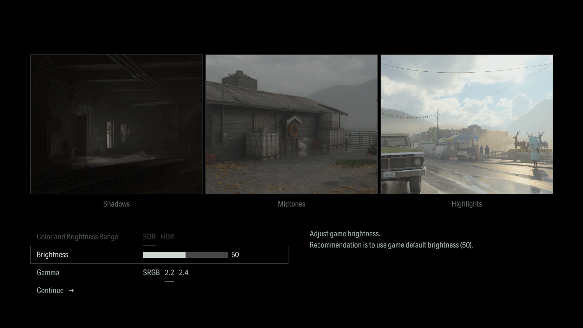 Brightness Alan Wake II Interface In Game Brightness Alan Wake II Interface In Game