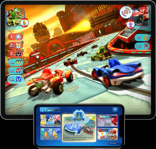 The UI & UX of Sonic Racing | Interface In Game