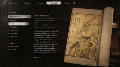 Black Myth: Wukong | Interface In Game | Video game UI