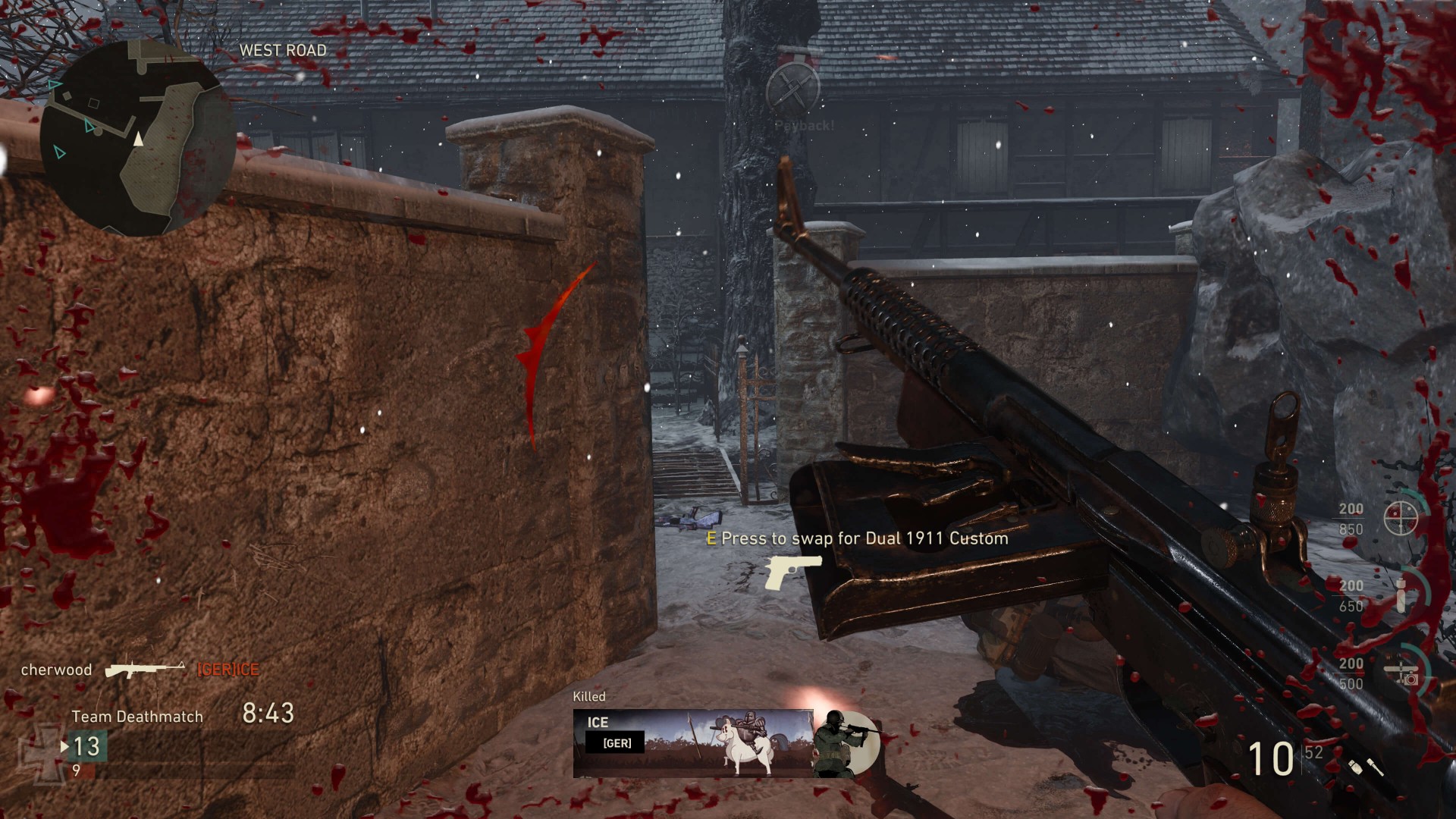Killed - Call of Duty: WWII | Interface In Game