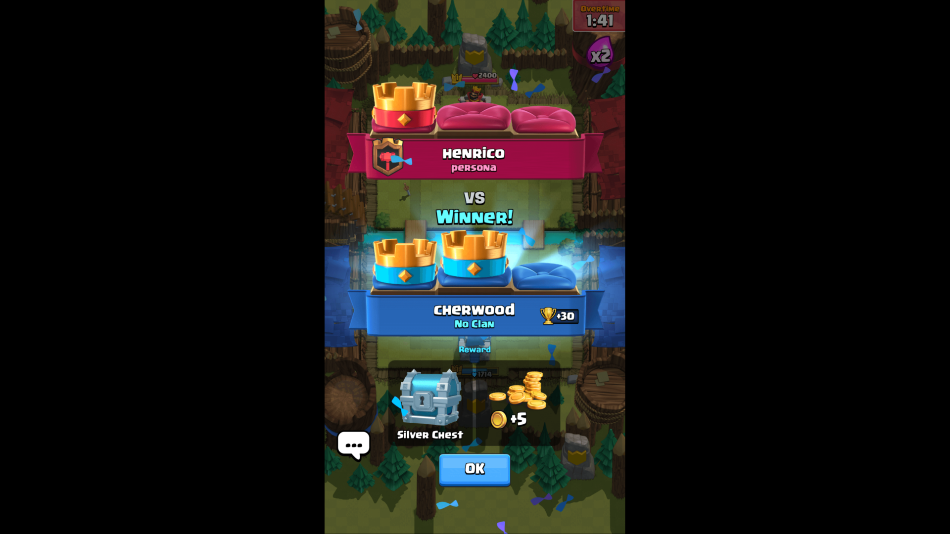 Game summary - Clash Royale | Interface In Game