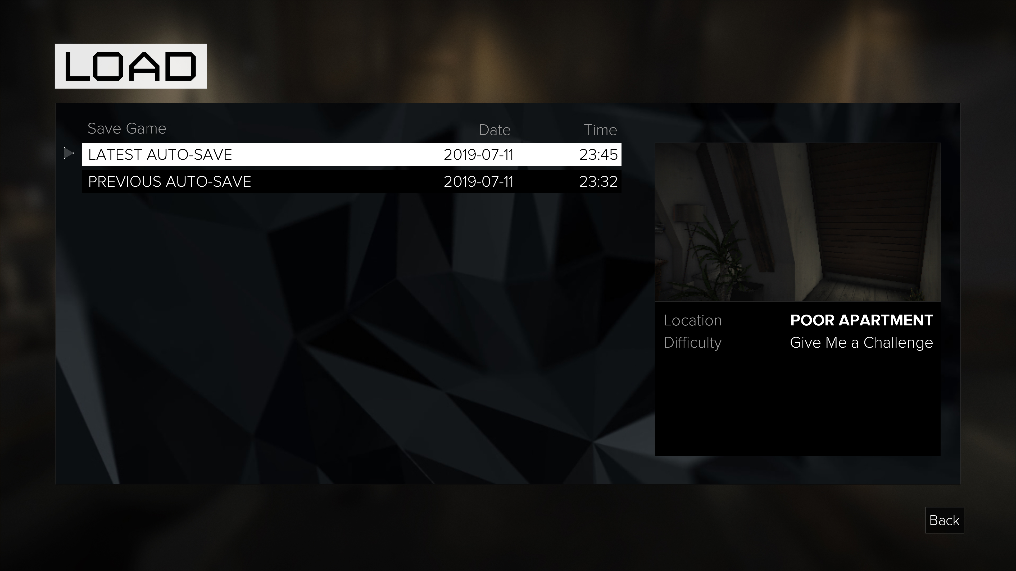 Load - Deus Ex: Mankind Divided | Interface In Game