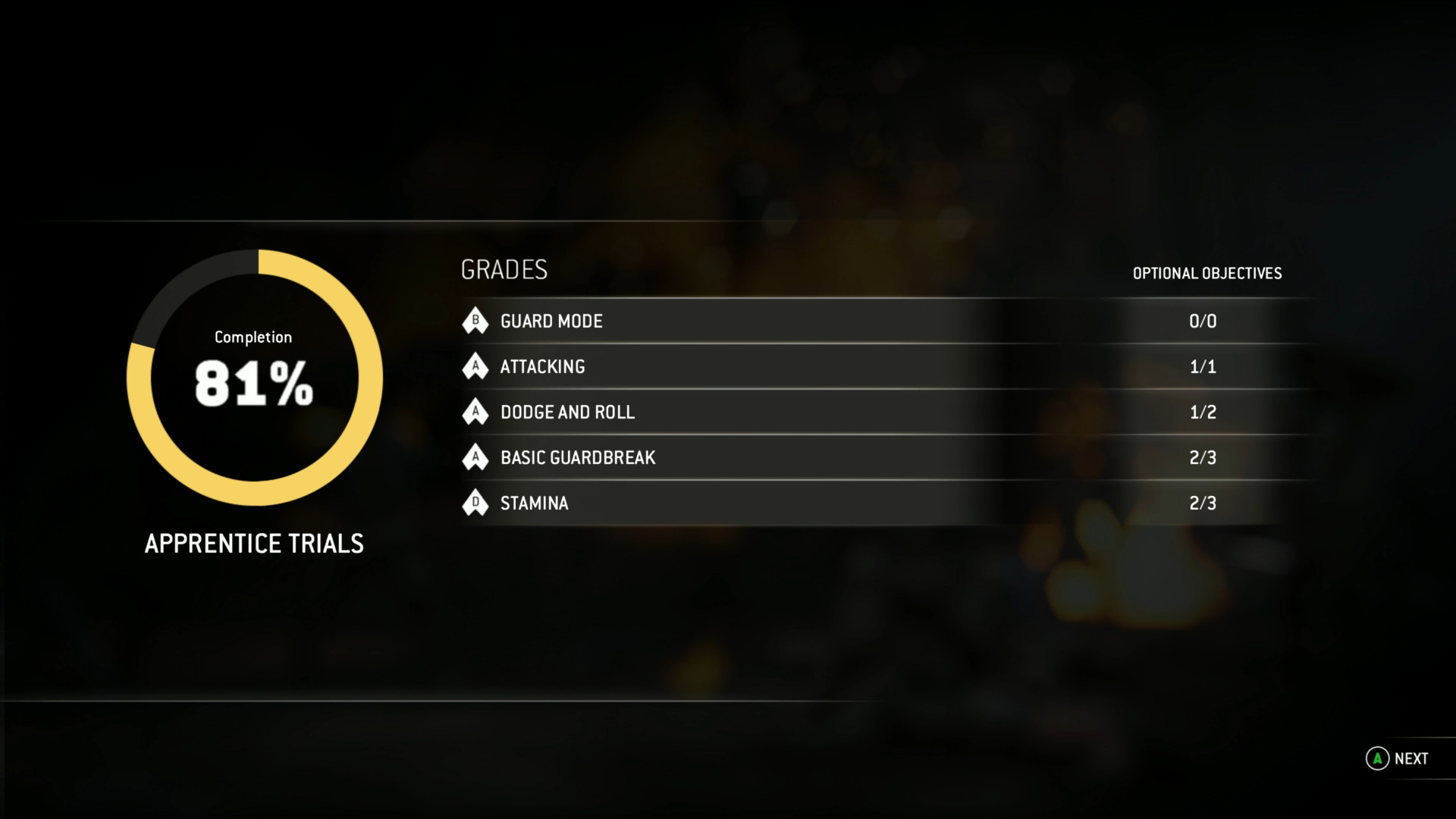 Grades - For Honor | Interface In Game