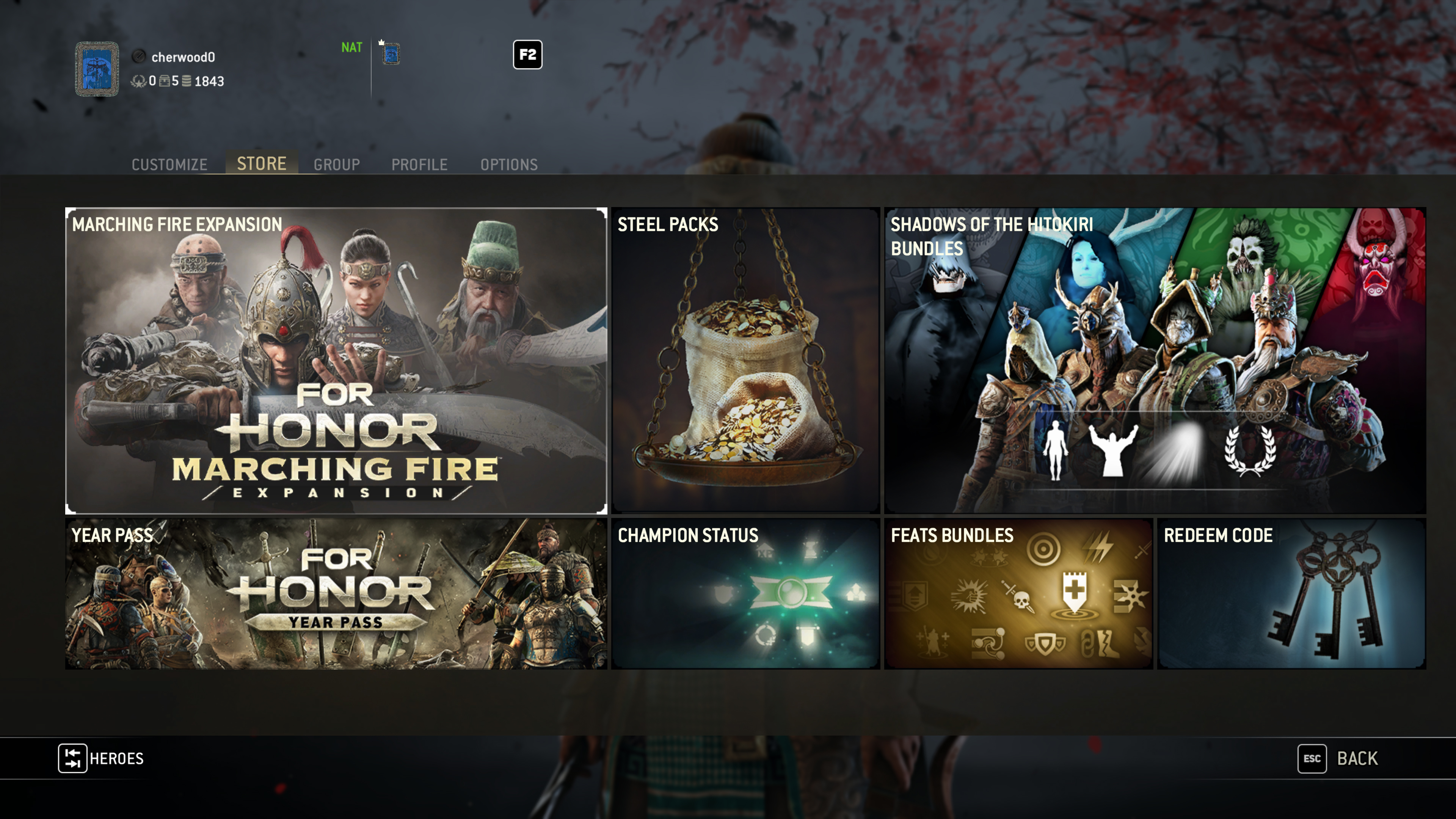 Store - For Honor | Interface In Game