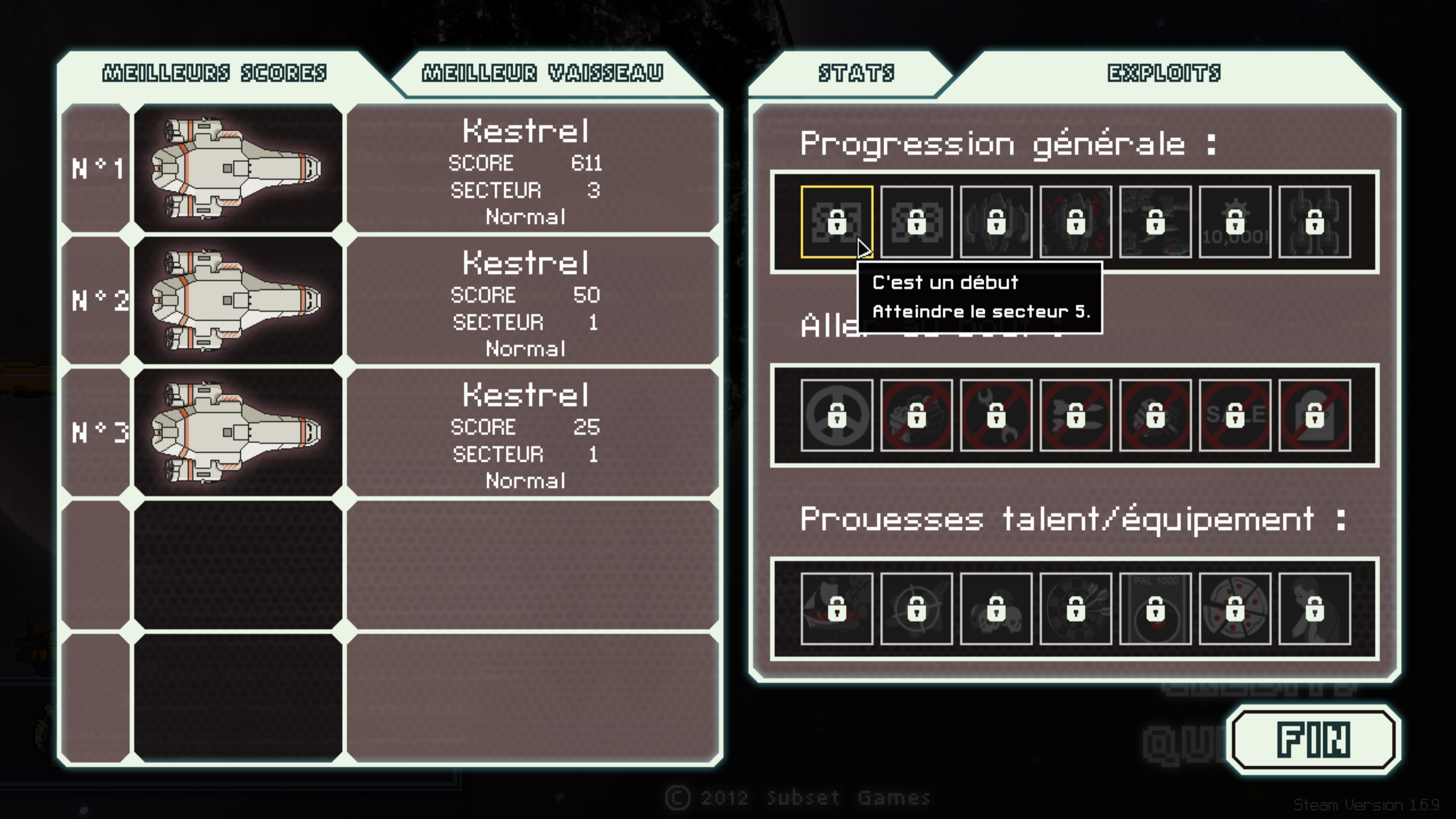 Achievement - FTL: Faster Than Light | Interface In Game