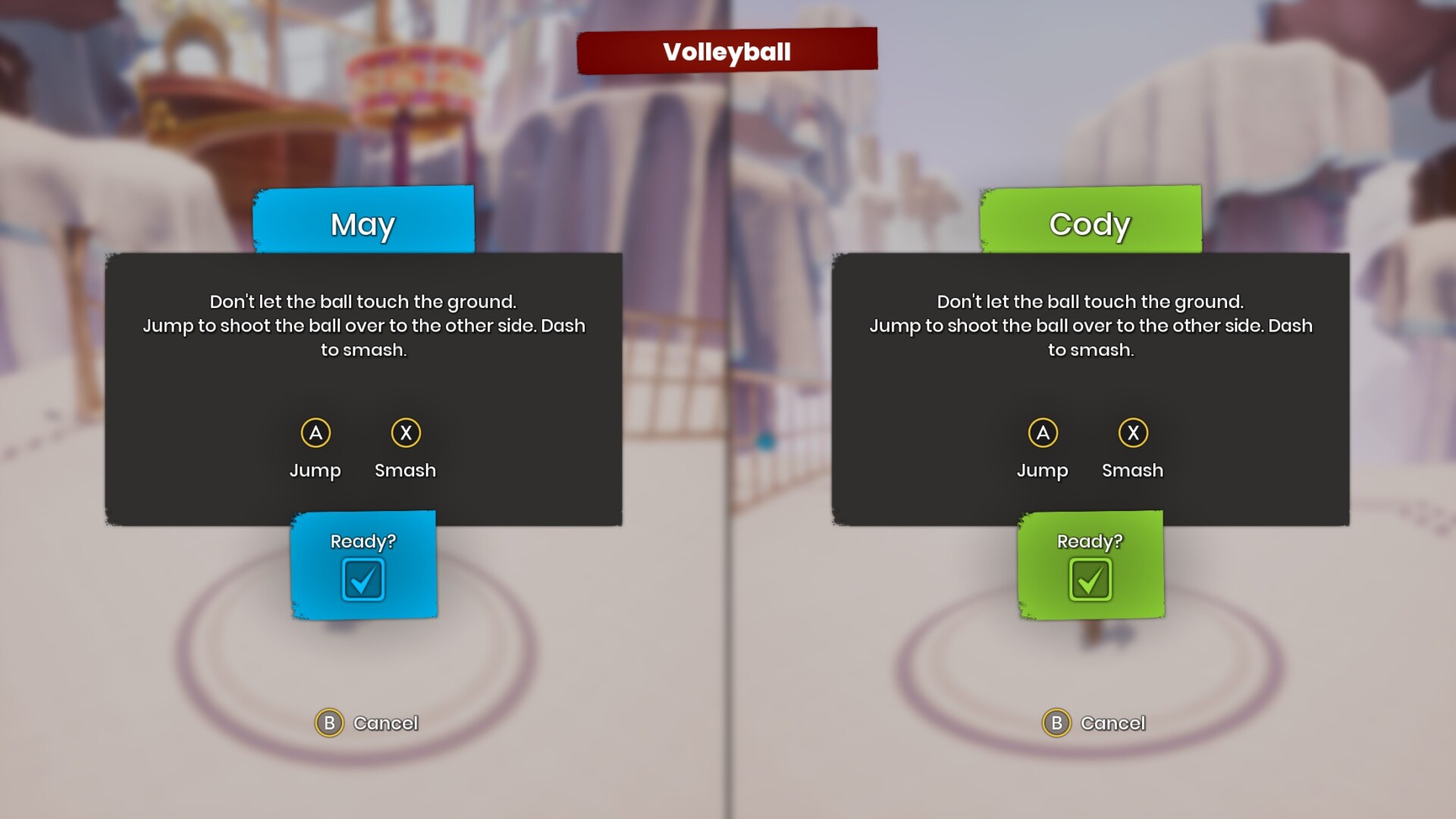 PvP Start Screen - It Takes Two | Interface In Game