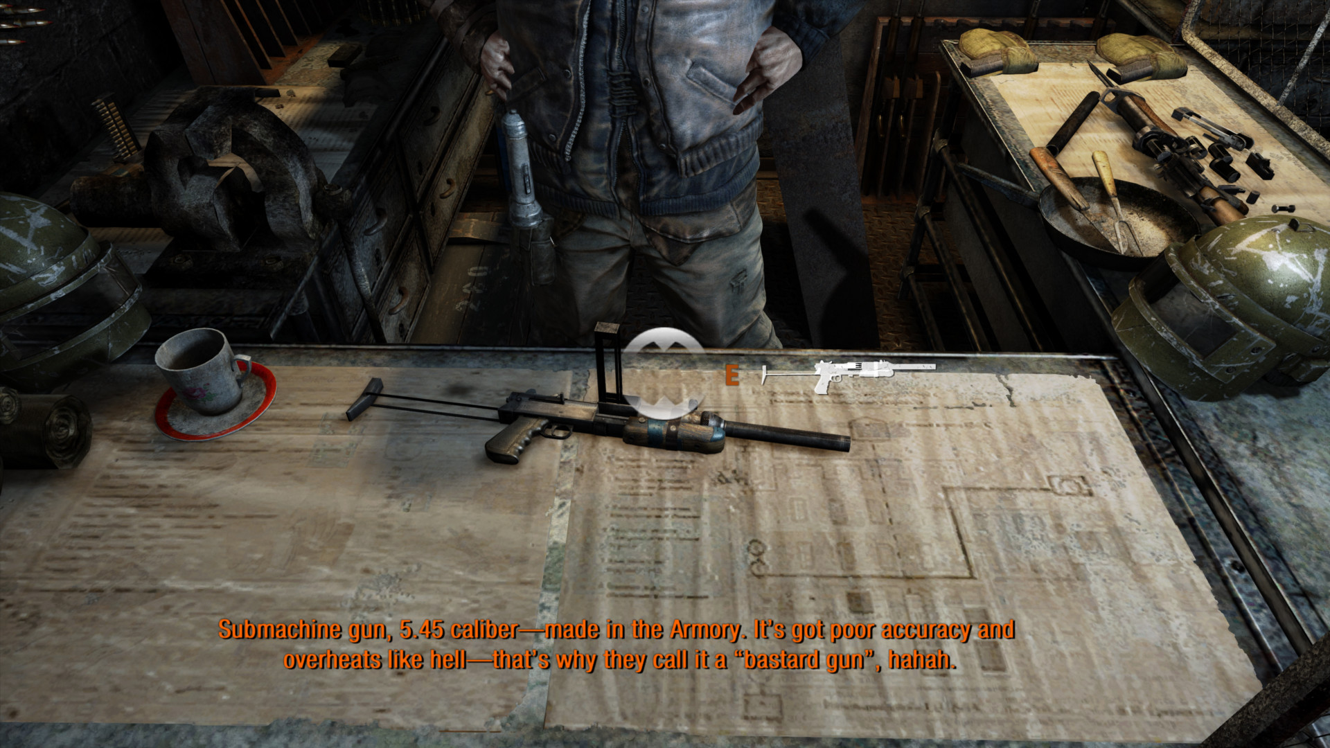 Pick up item - Metro 2033 Redux | Interface In Game
