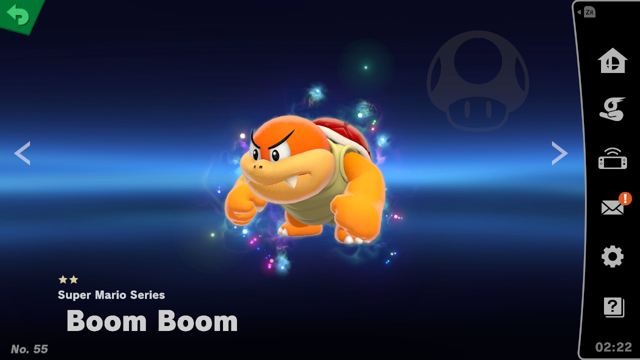 Spirit - Super Smash Bros. Ultimate | Interface In Game