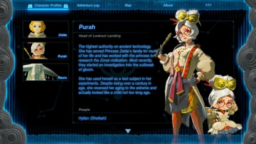 The Legend of Zelda: Tears of the Kingdom | Interface In Game | Video ...