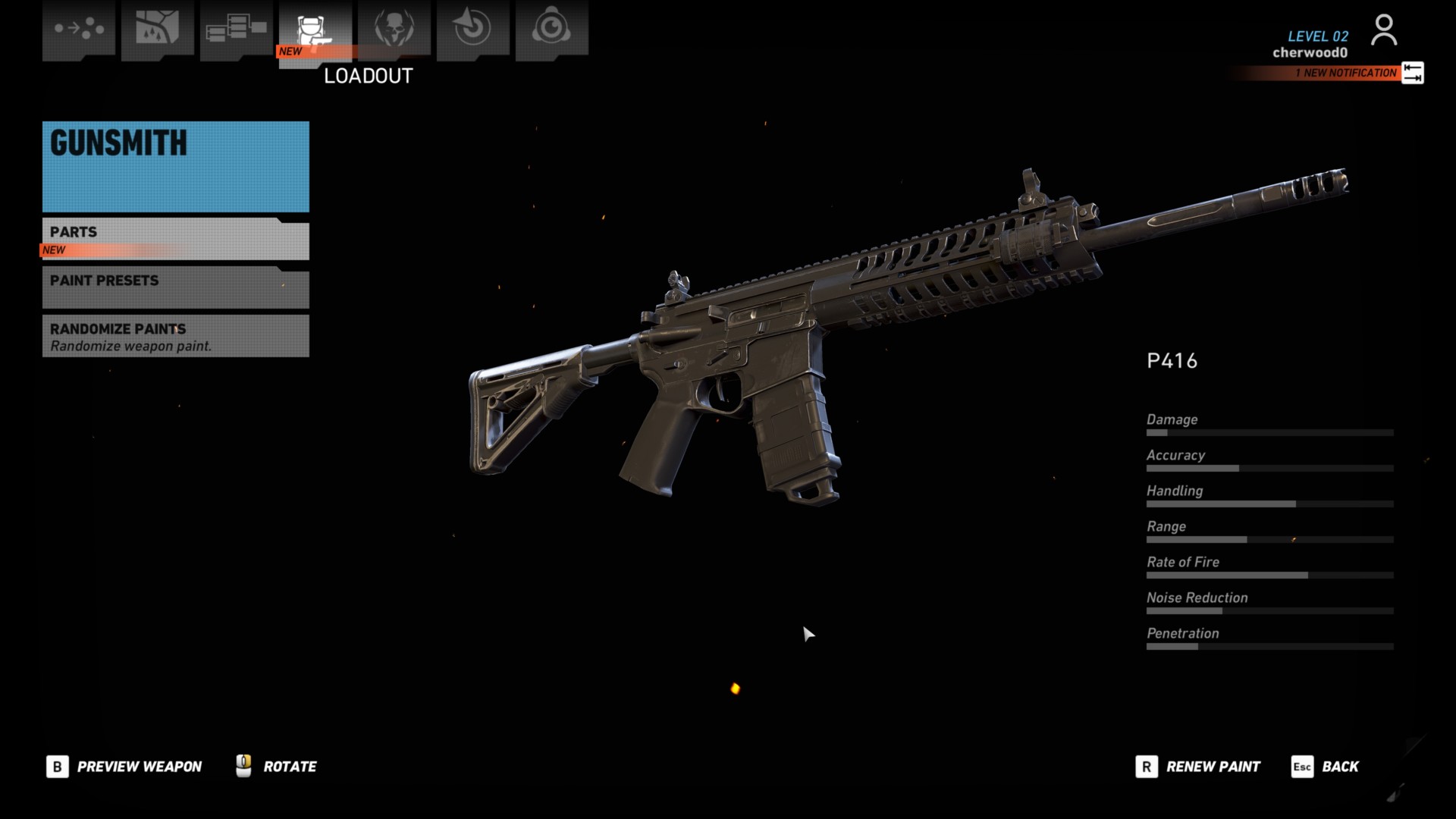 Gun - Tom Clancy’s Ghost Recon: Wildlands | Interface In Game